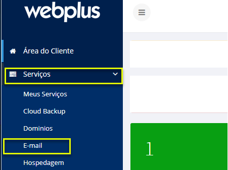 Como acessar seu Painel de E-mail - Webplus